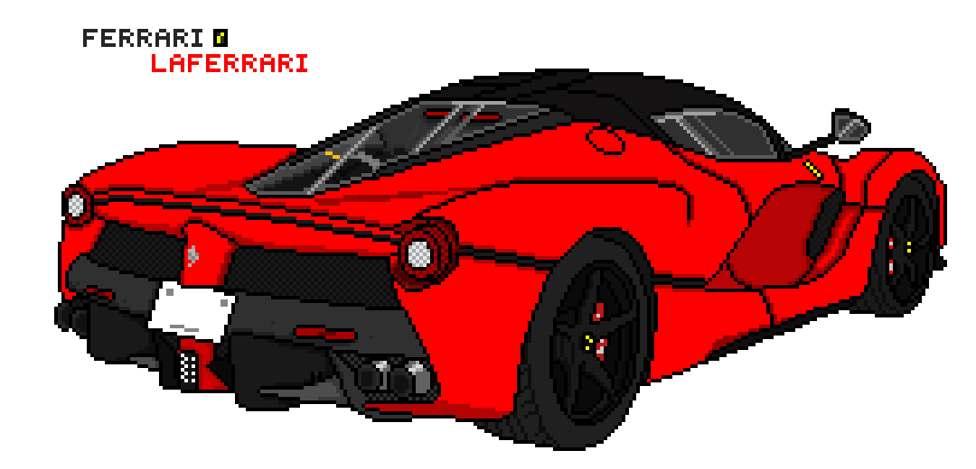 Laferrari Drawing