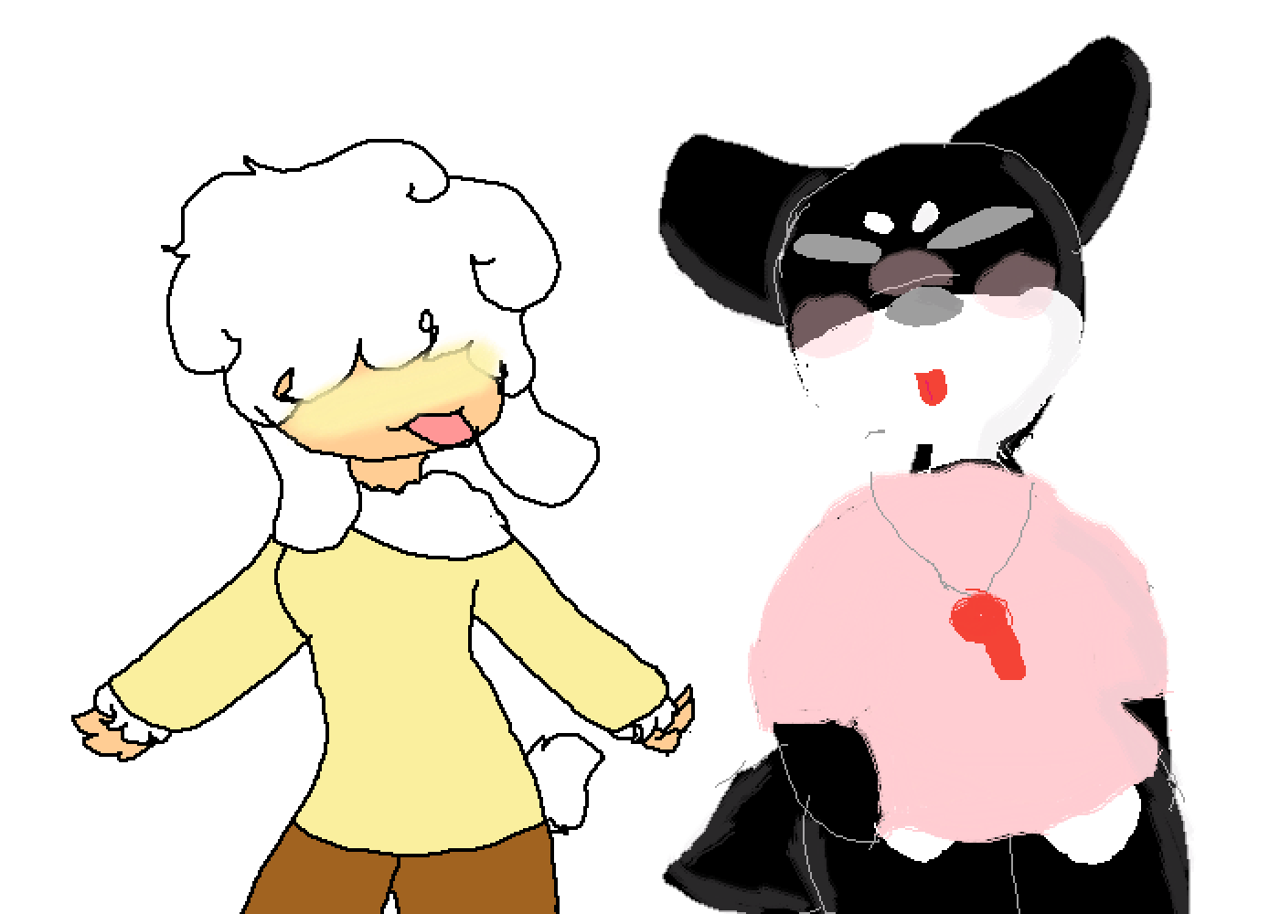 Editing Da Border Collie - Free online pixel art drawing tool - Pixilart