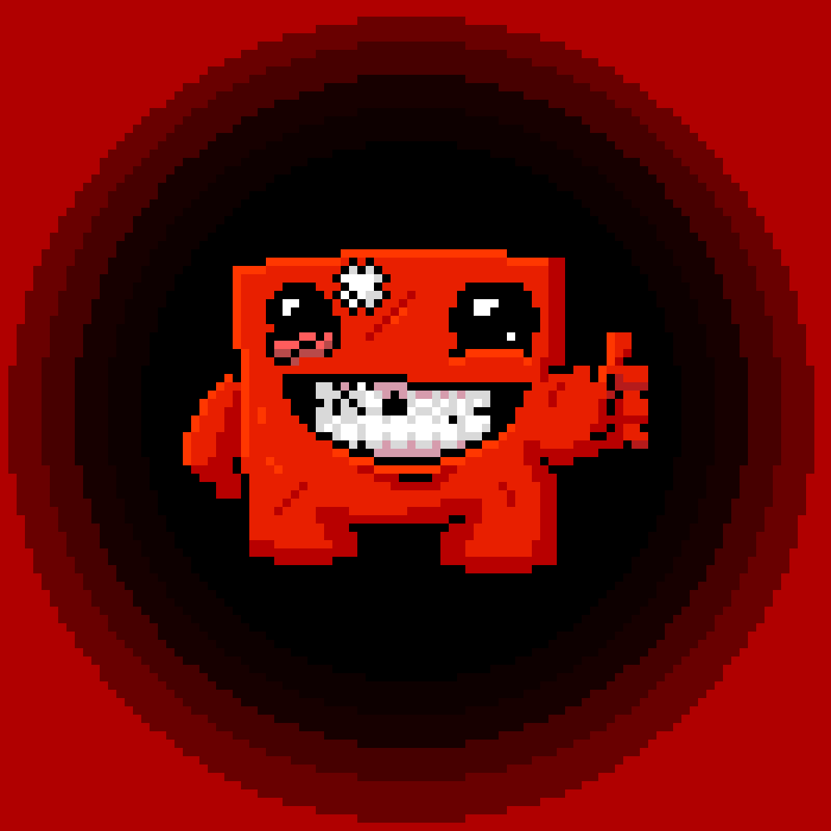 Pixilart - Super Meat Boy by scasmat