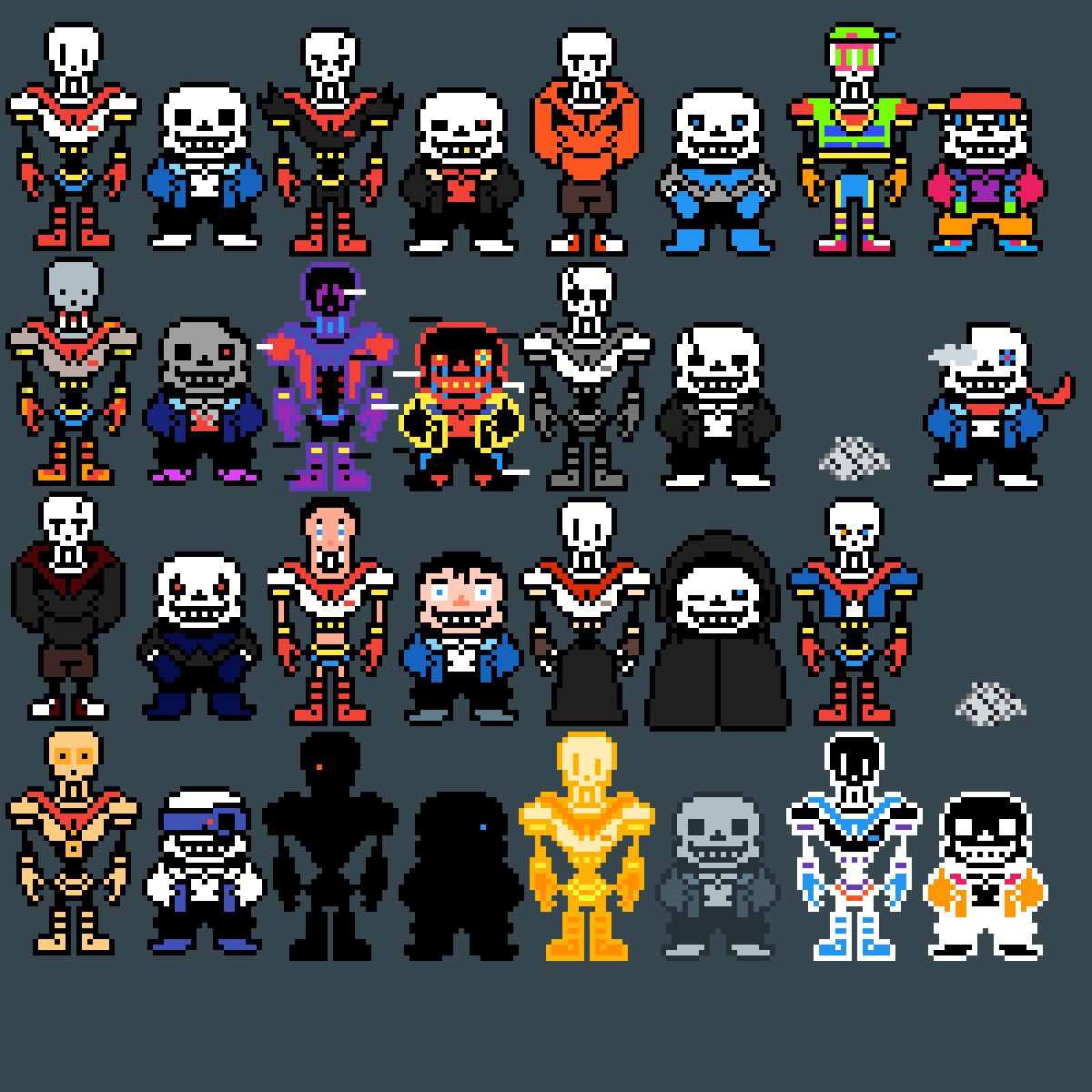 Sans Alternate Universe