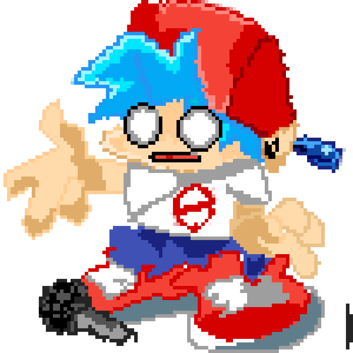 Pixilart - fnf by Blue-Bro
