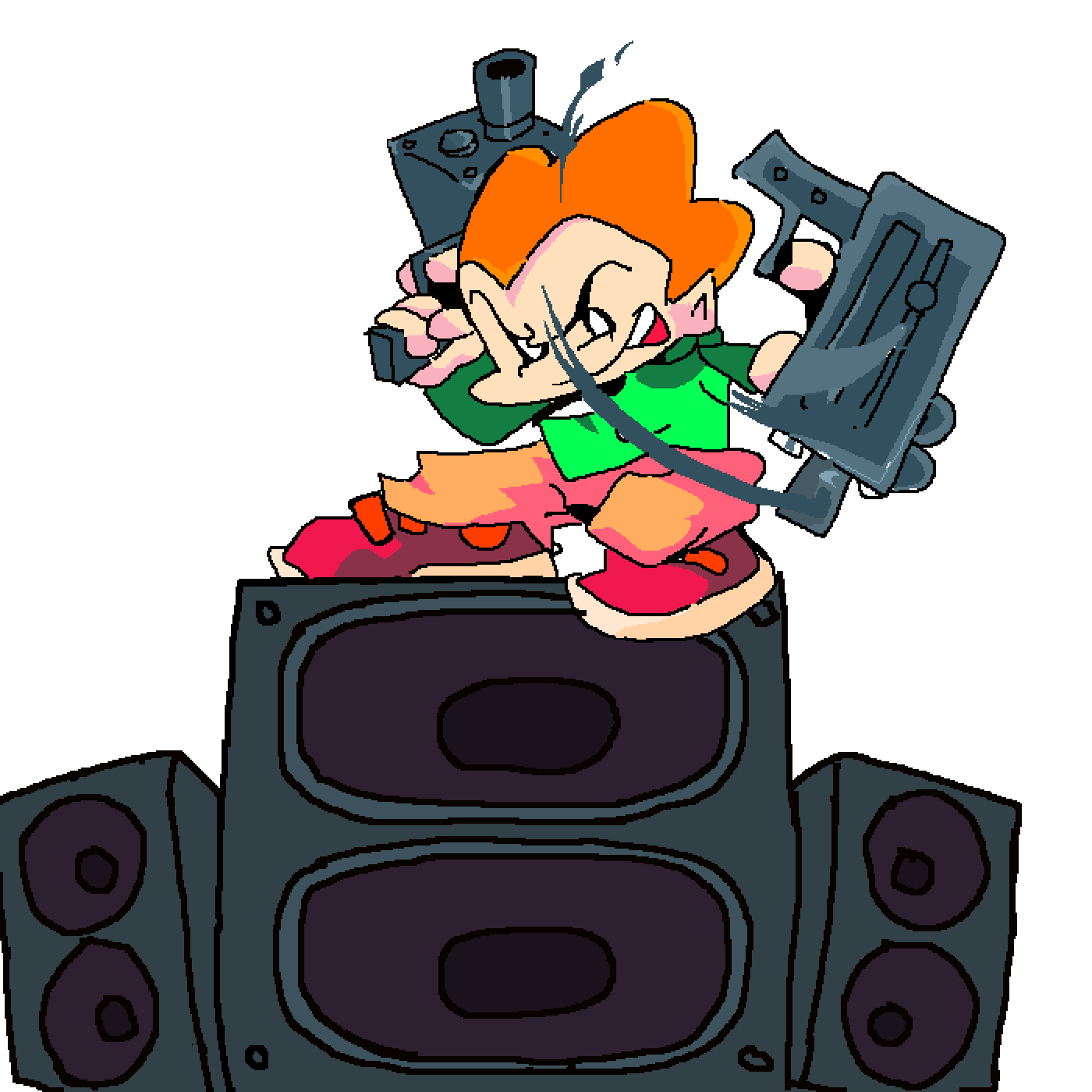 Pixilart - Pico by Whitty-FNF