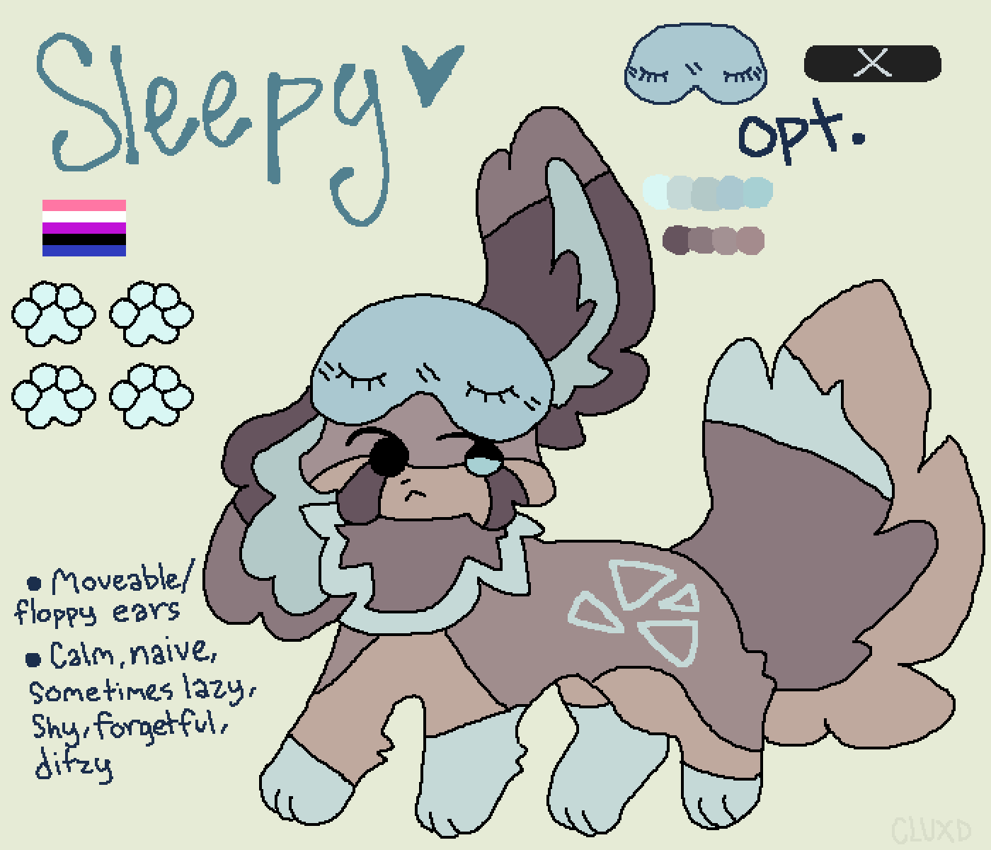 Pixilart - Sleepy ref by Imgay-4321