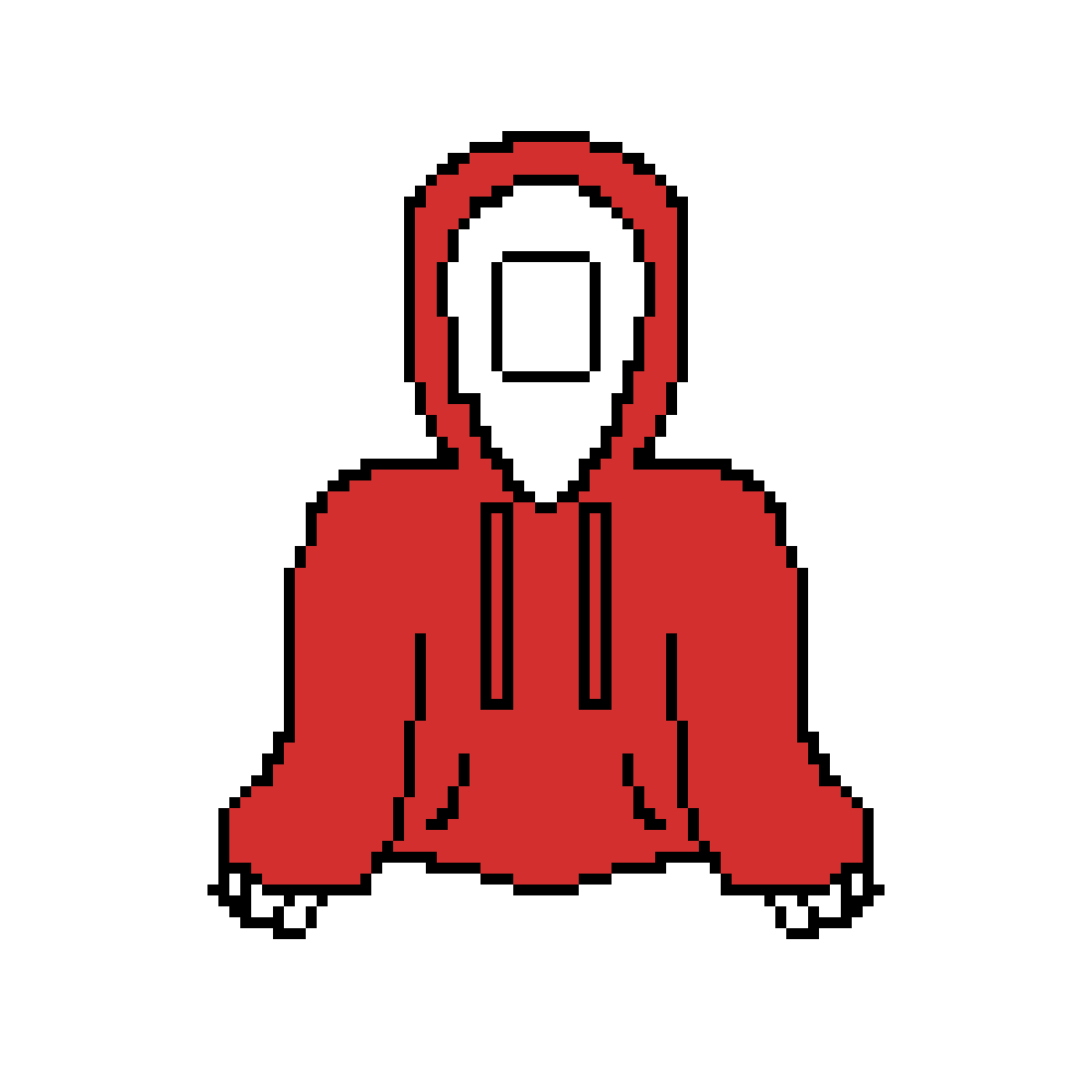 Pixilart - Squid game guard by imverybad