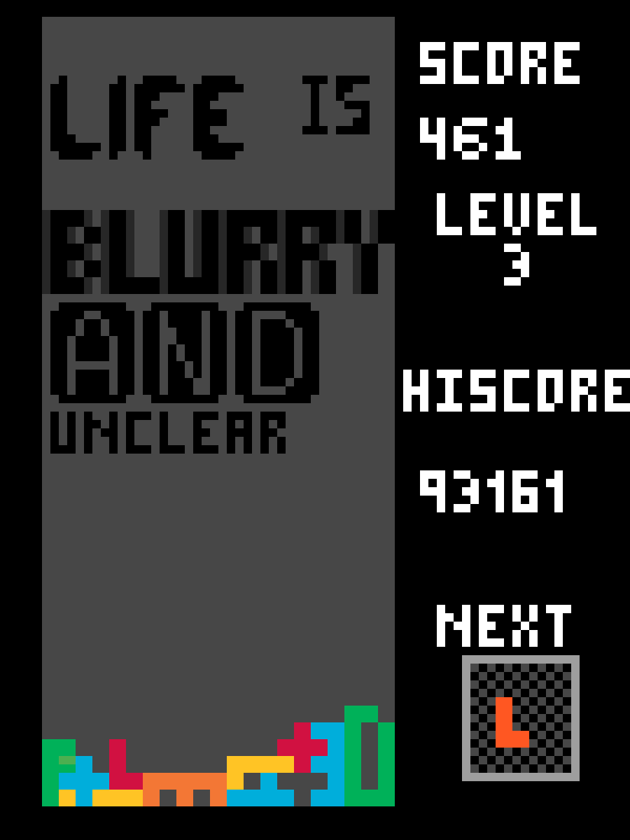 Editing Life is blurry and unclear :pixelated - Free online pixel art ...