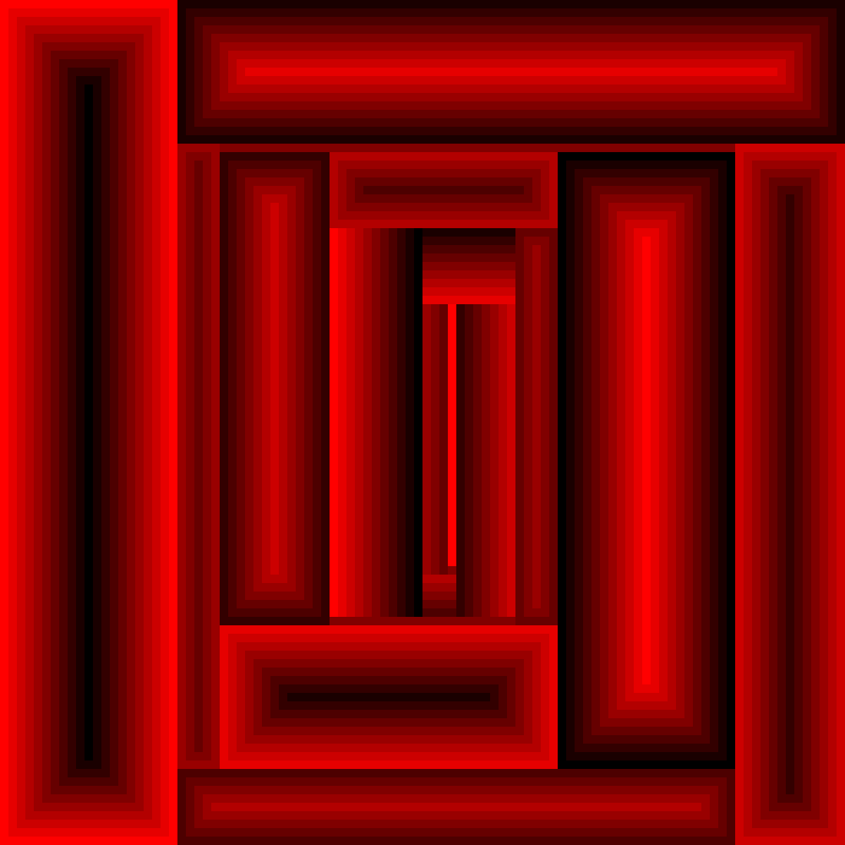 Pixilart - Red to Black Gradient Thing (GIF version) by ShadowQueen