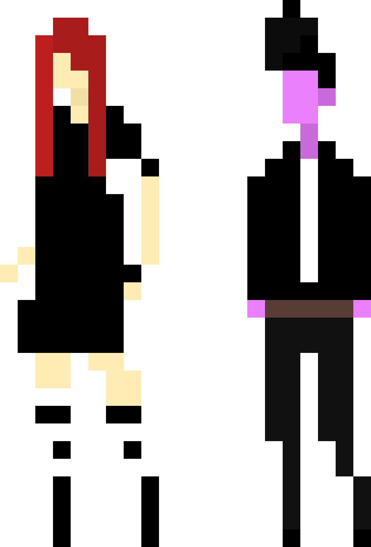 Pixilart - Runaway And Horror by LilBastard