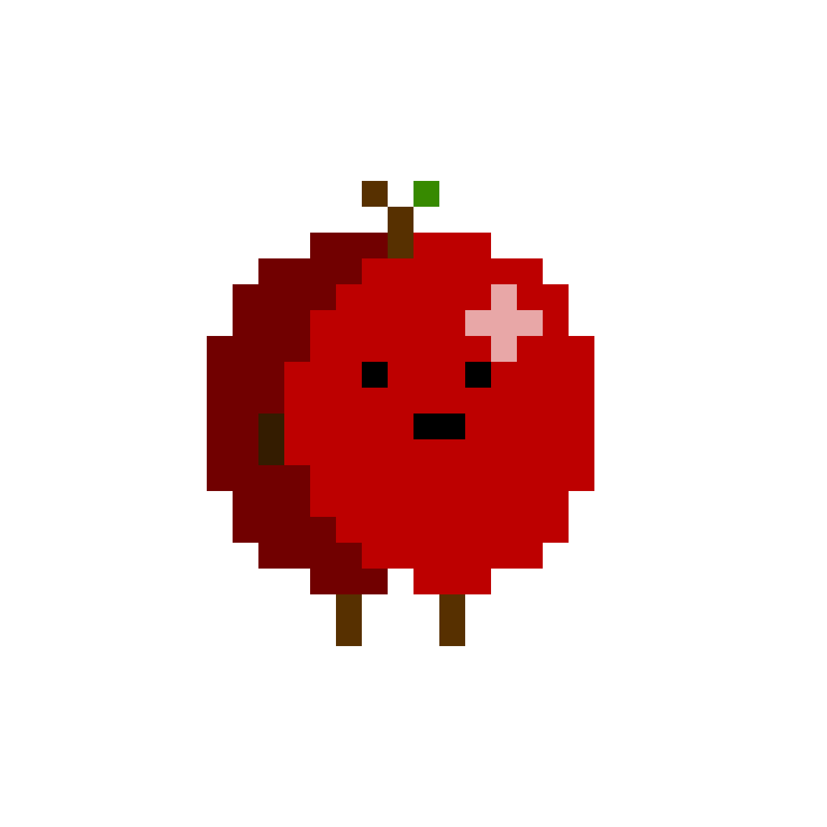 Pixilart - Apple man by Armagedon55
