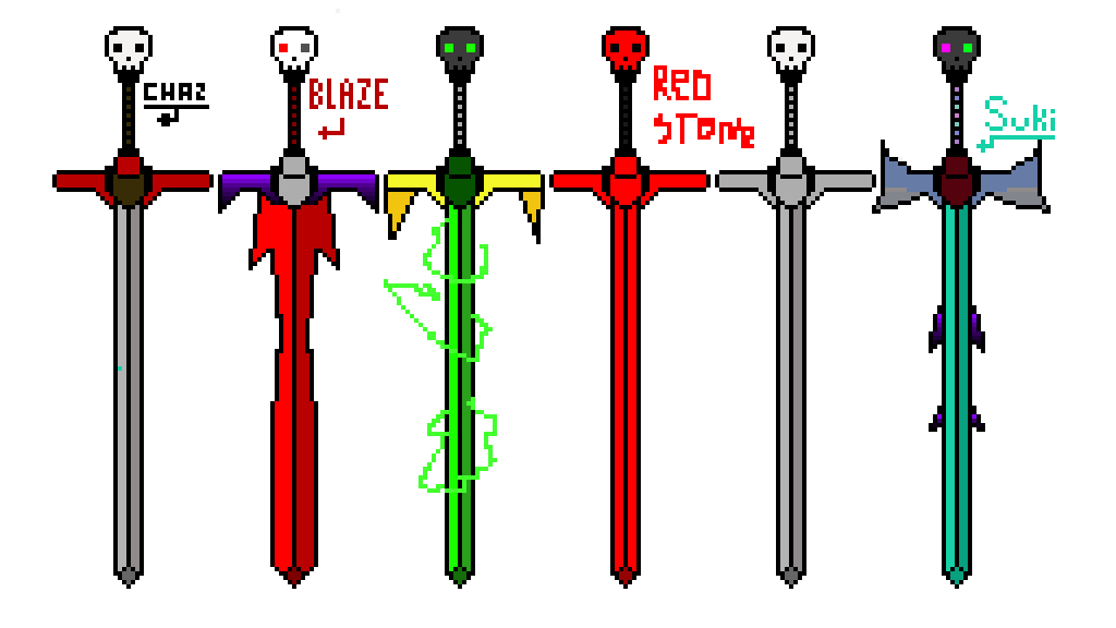 Pixilart - design your own sword by Sukitei