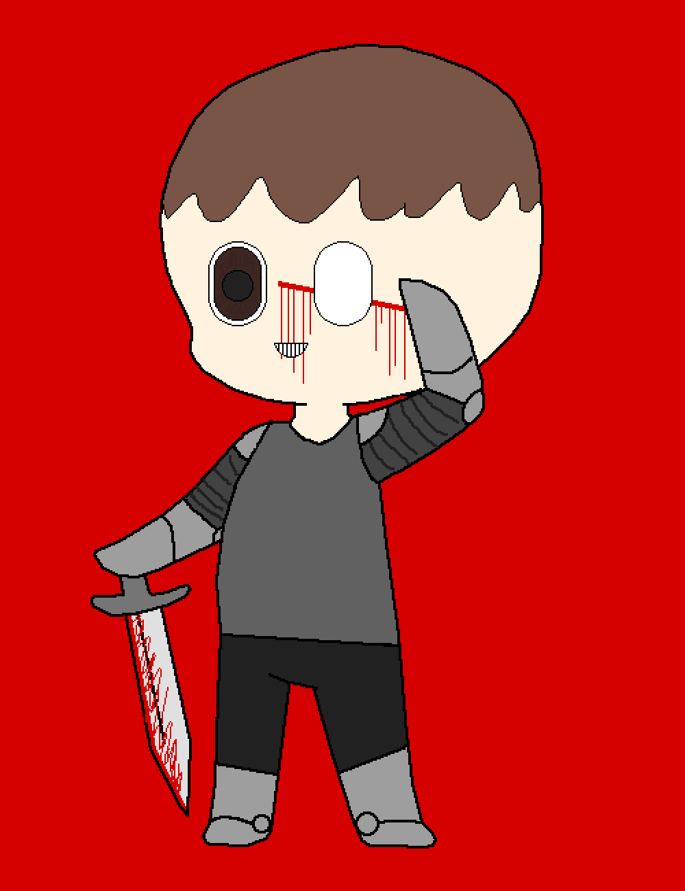 Pixilart - Chibi death squad: Cerren by Algorithm3000