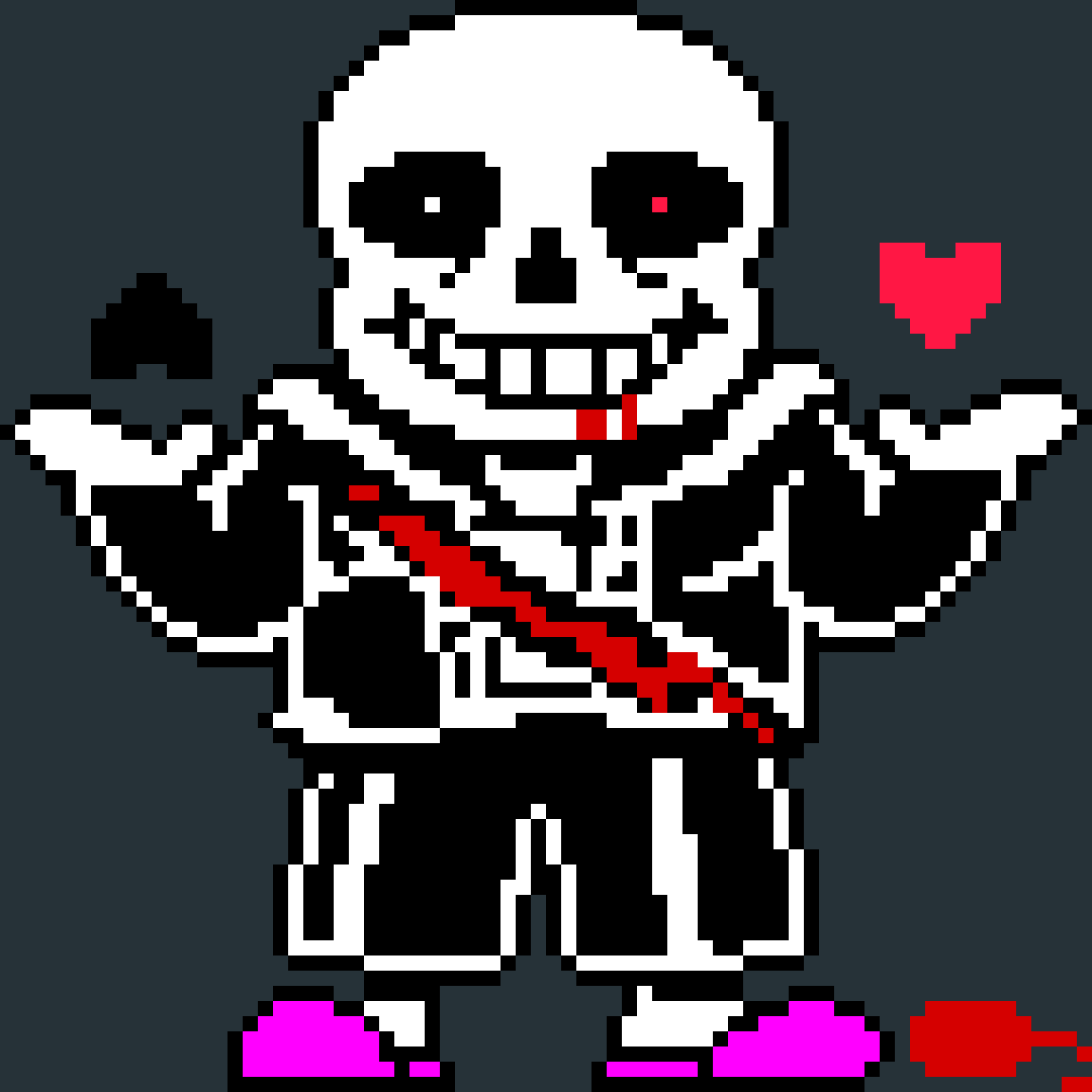 Pixilart - ALTERED SANS by ZENQRPRO
