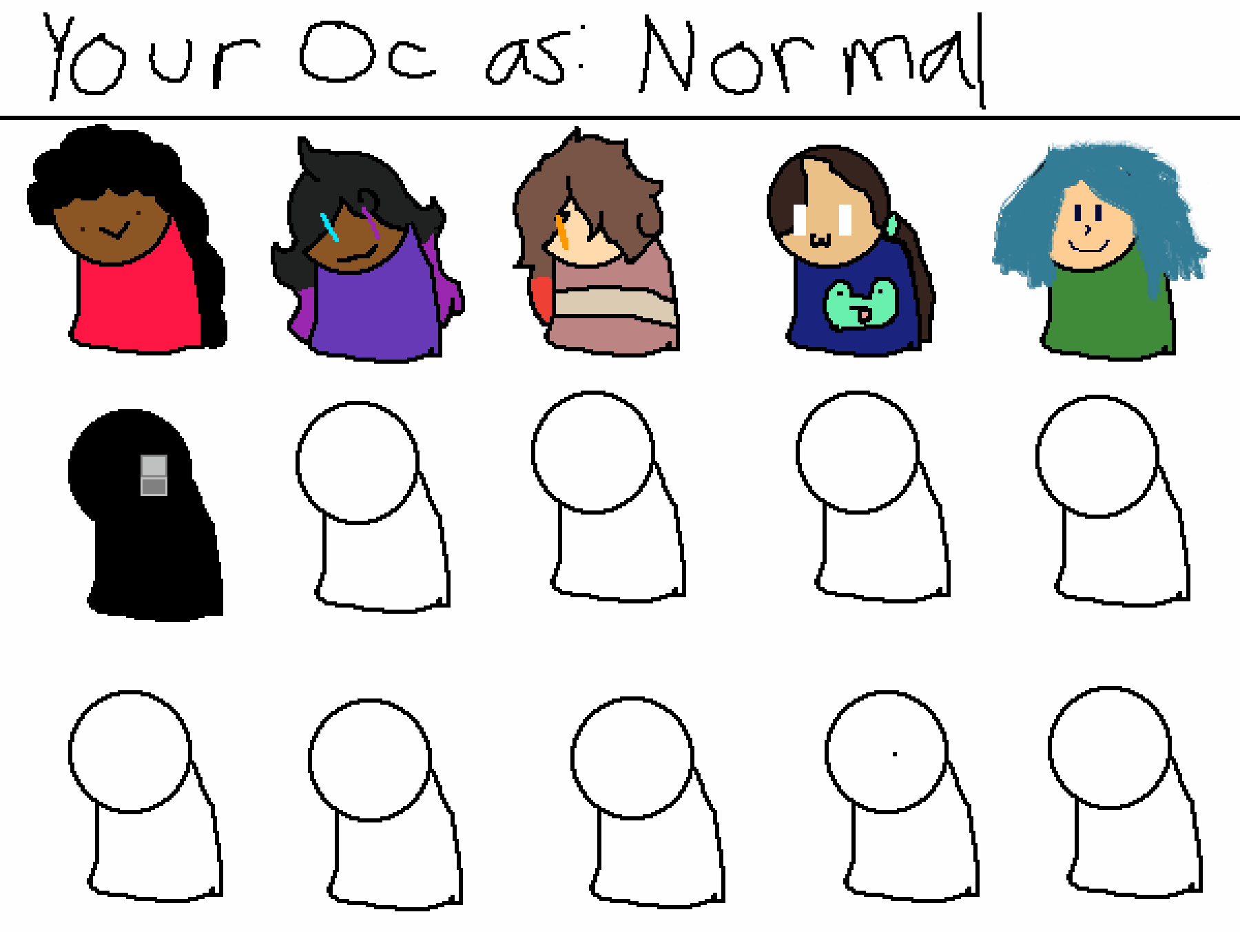 Pixilart - Your oc as collab by The-Single-One