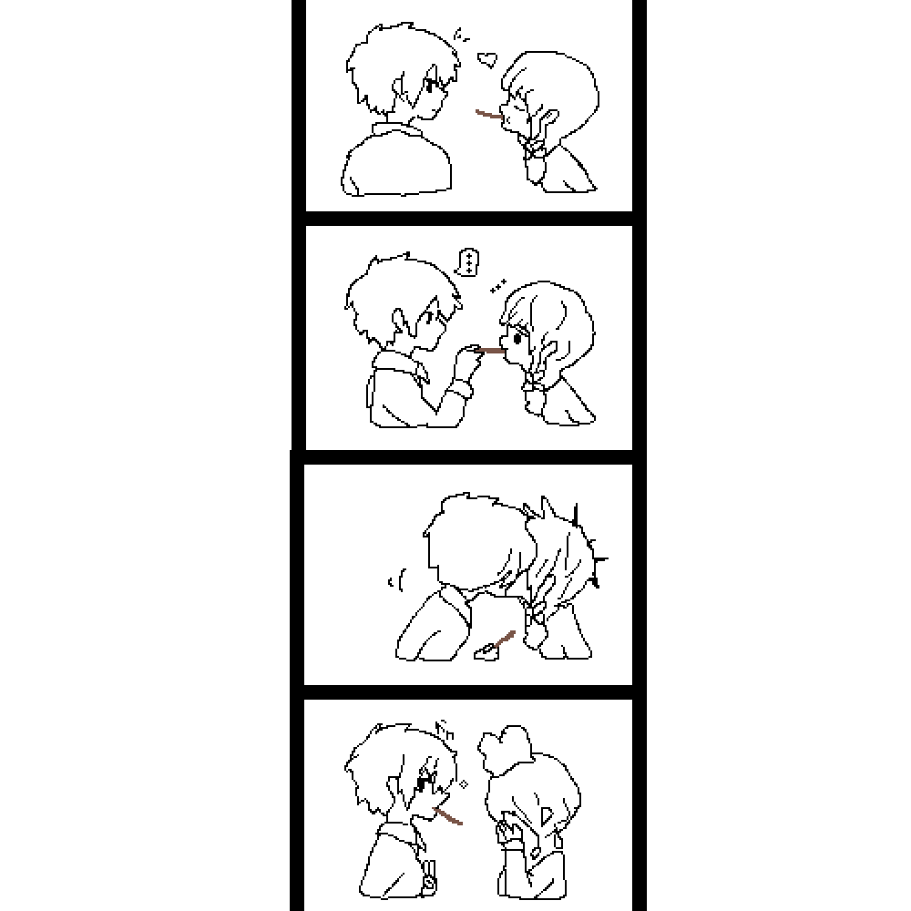 Editing traced pokey ---- - Free online pixel art drawing tool - Pixilart