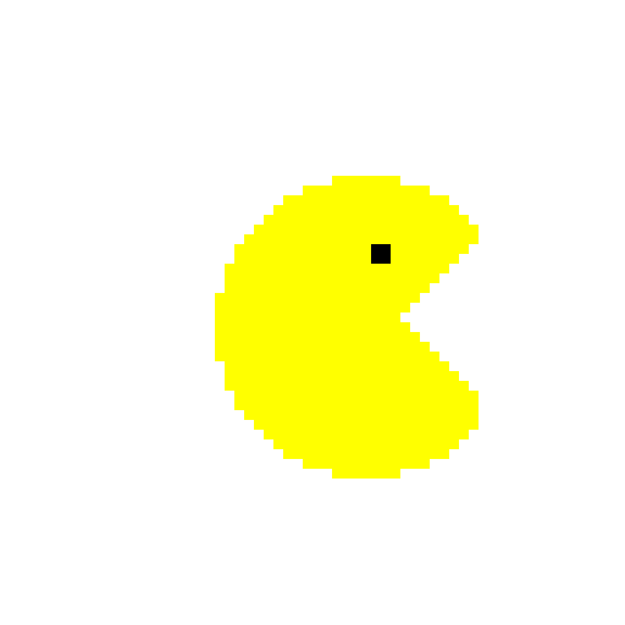 Pixilart - Pacman by victordarkreapr