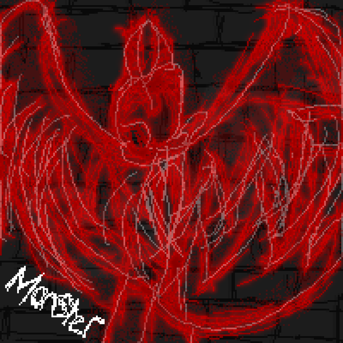 Pixilart - Monster by Broxelart