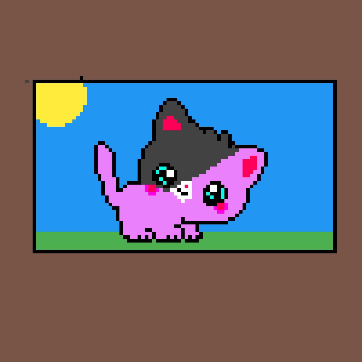 Editing aphmau CAT - Free online pixel art drawing tool - Pixilart