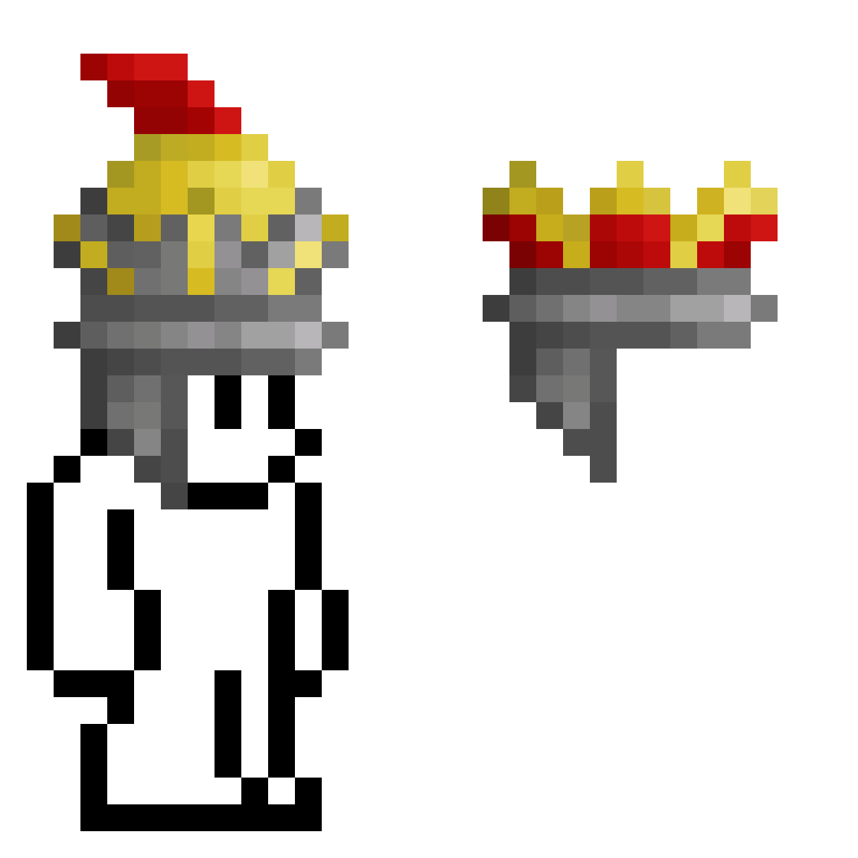 Pixilart - hallowed crown terraria by Pixelsinvasion