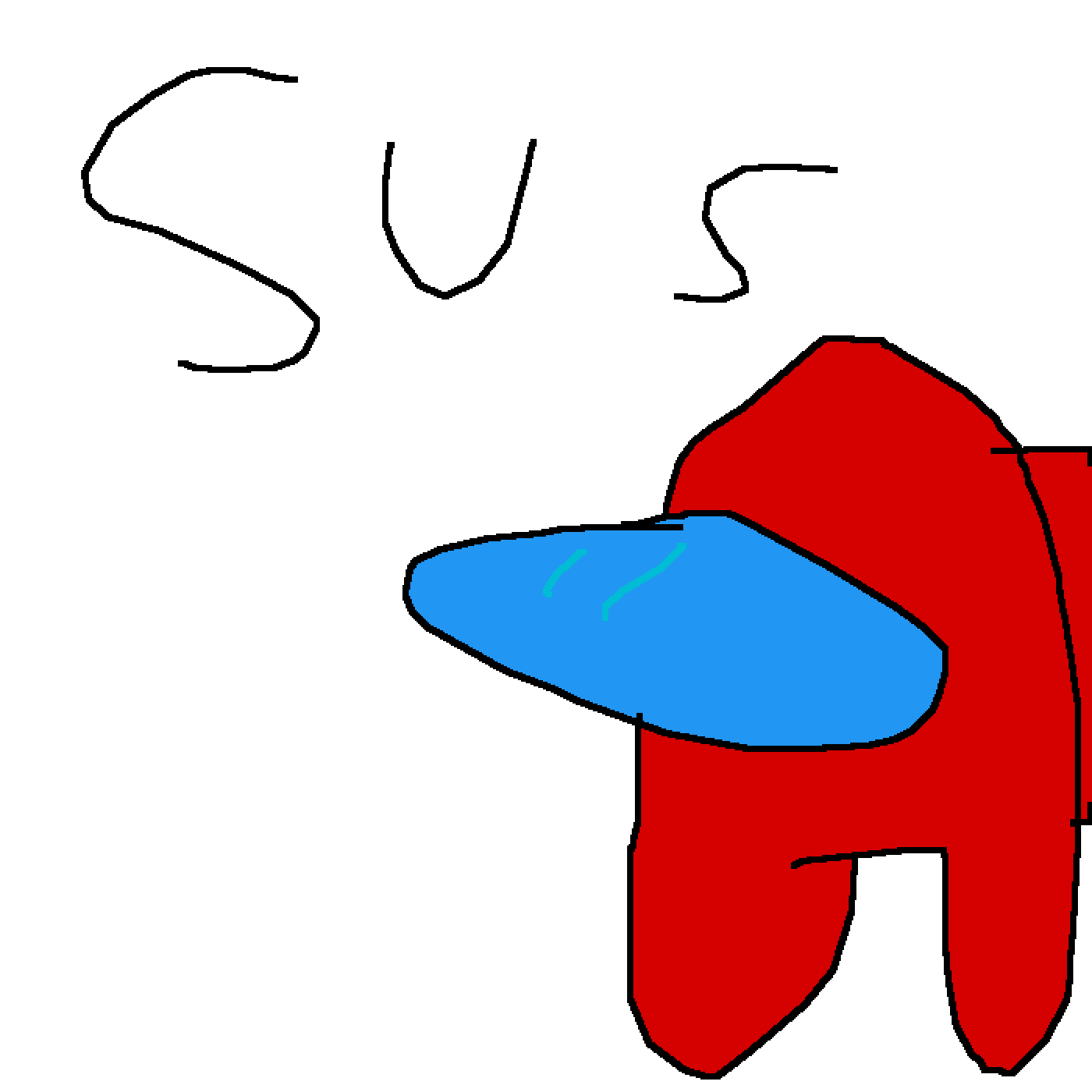 Pixilart - sus by stickity-stick1