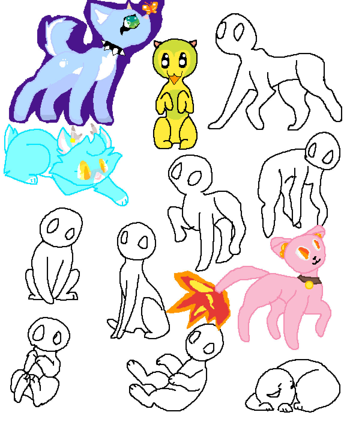 Editing colab with it - Free online pixel art drawing tool - Pixilart