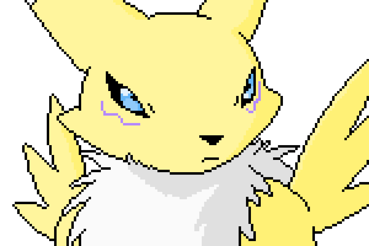 Pixilart - Renamon by Uravity
