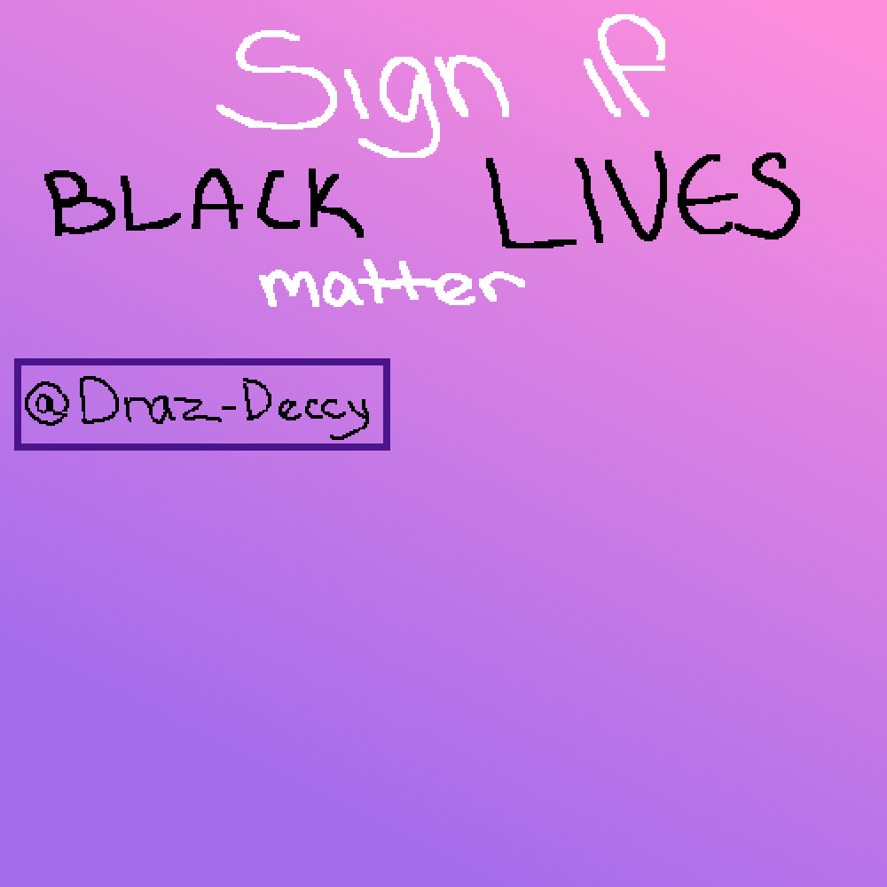 Pixilart - Sign pls by Draz-Deccy