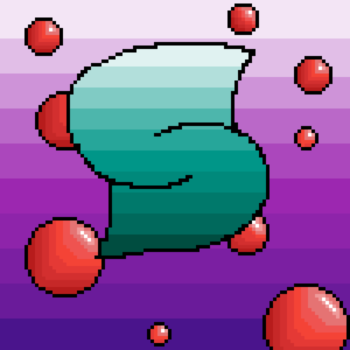 Editing the letter s - Free online pixel art drawing tool - Pixilart