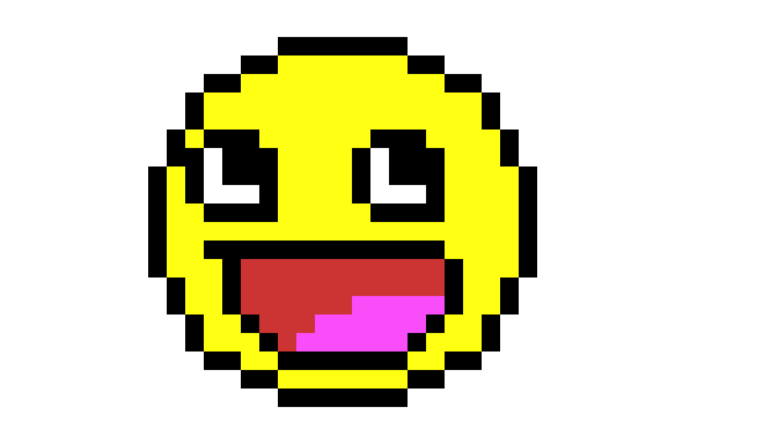 Editing epic face - Free online pixel art drawing tool - Pixilart