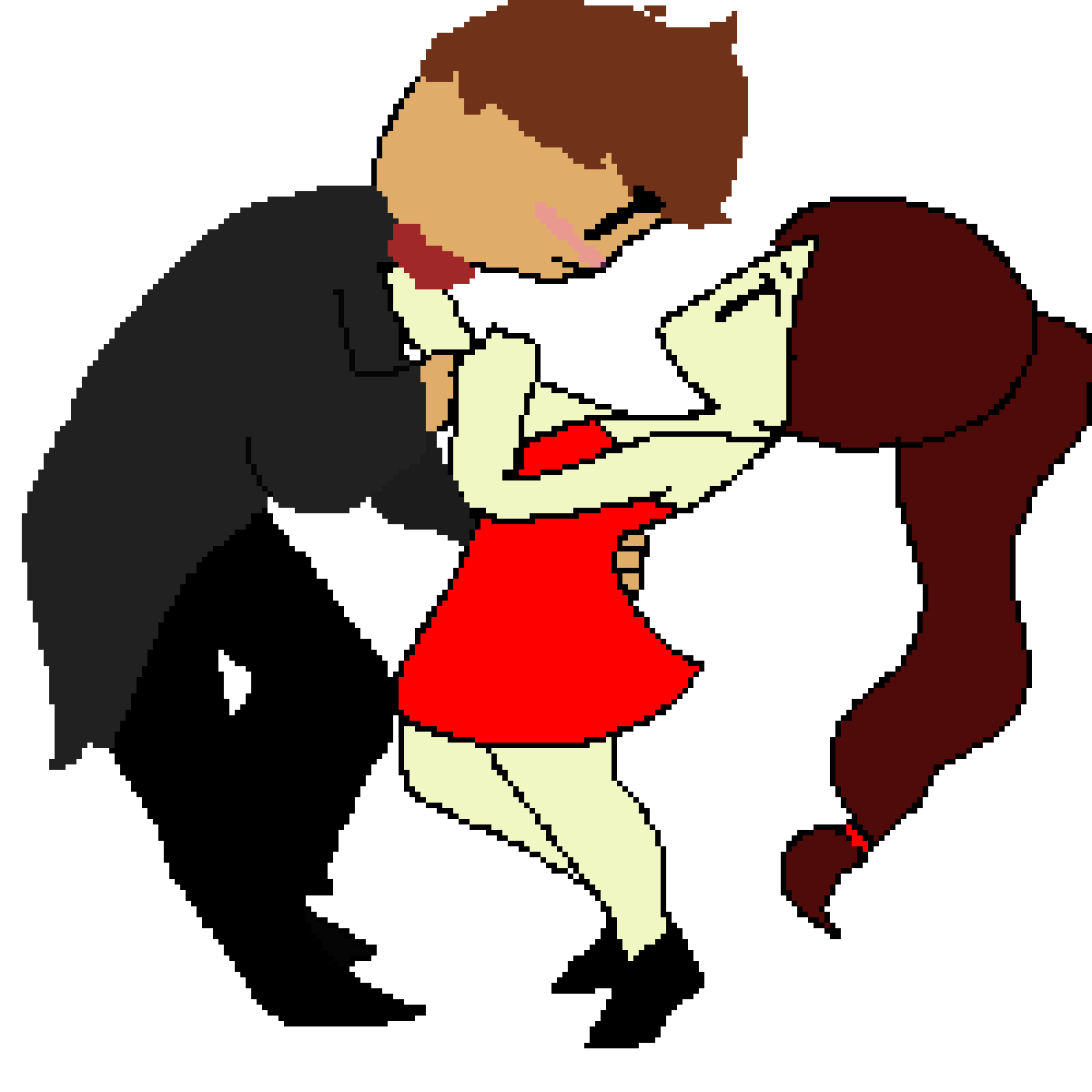 Pixilart - Dancing With Jeffero (Jeffy's Big Brother) by ThatOneDoggo