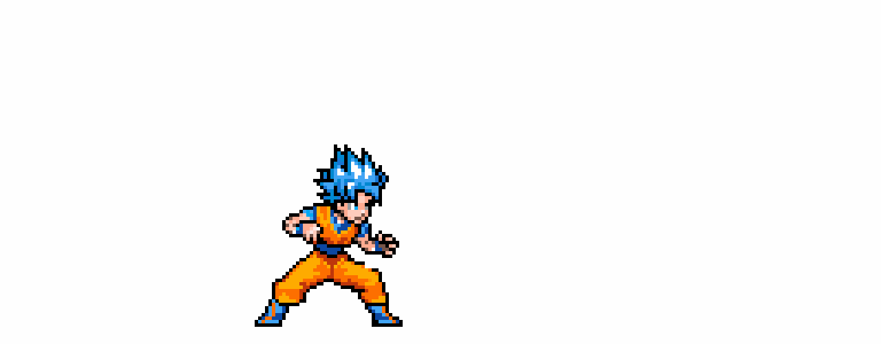 Pixilart - goku animation 4 by ceo-of-T-O-R-D