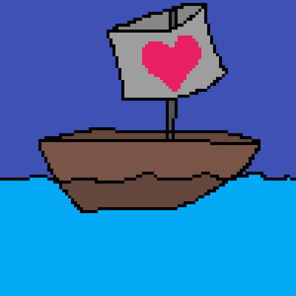 Editing pixiart boat - Free online pixel art drawing tool - Pixilart