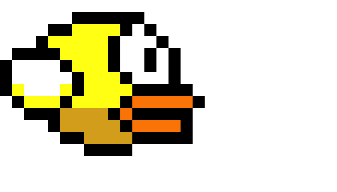 Editing Mr.Flappy - Free online pixel art drawing tool - Pixilart