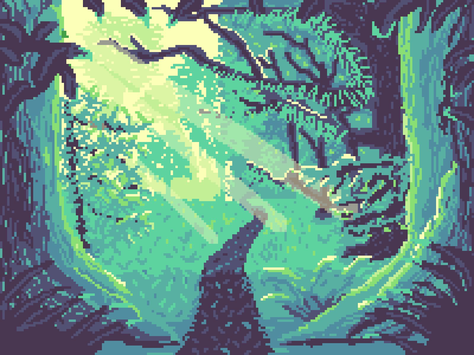Pixilart - Jungle by Raiku11
