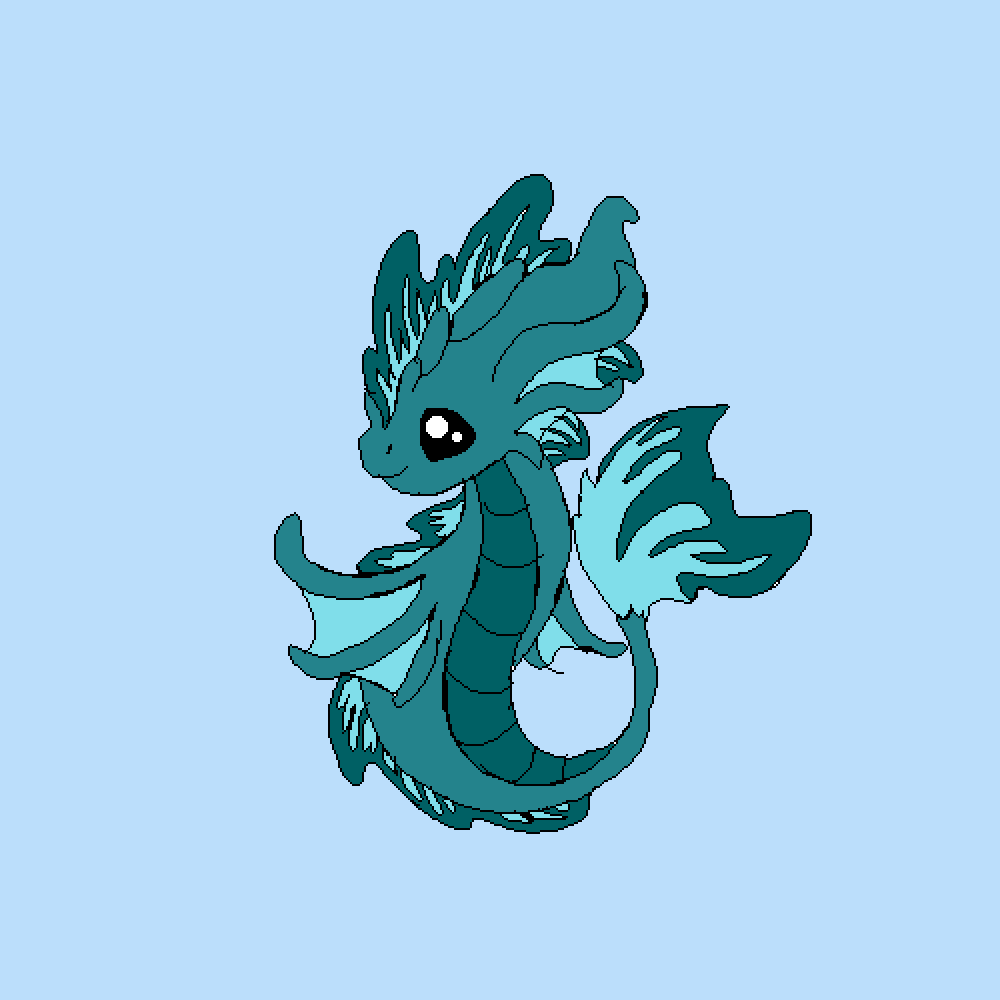 Water Dragon Base Draw Dragon Base #1417777
