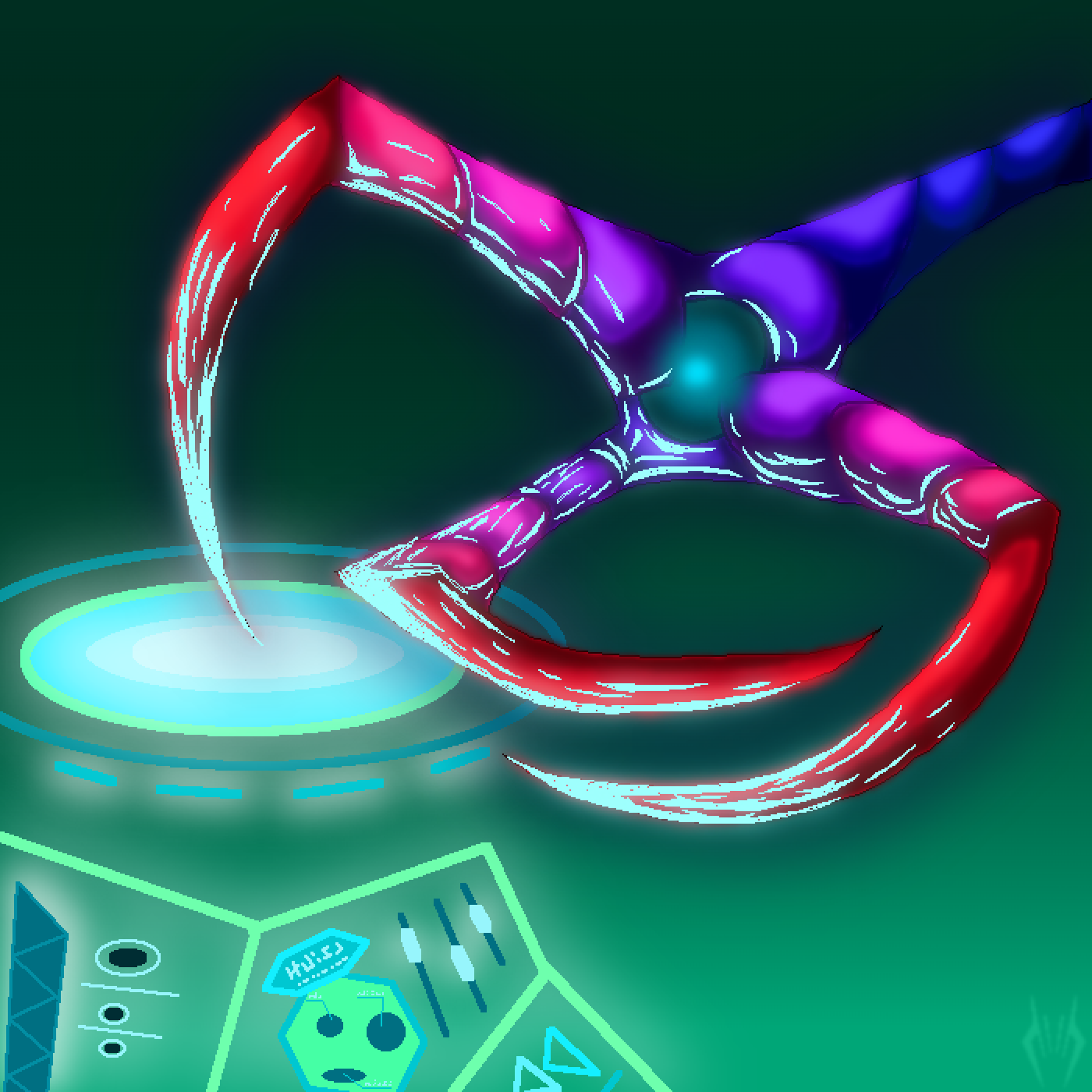 Pixilart - alien claw by CT7567