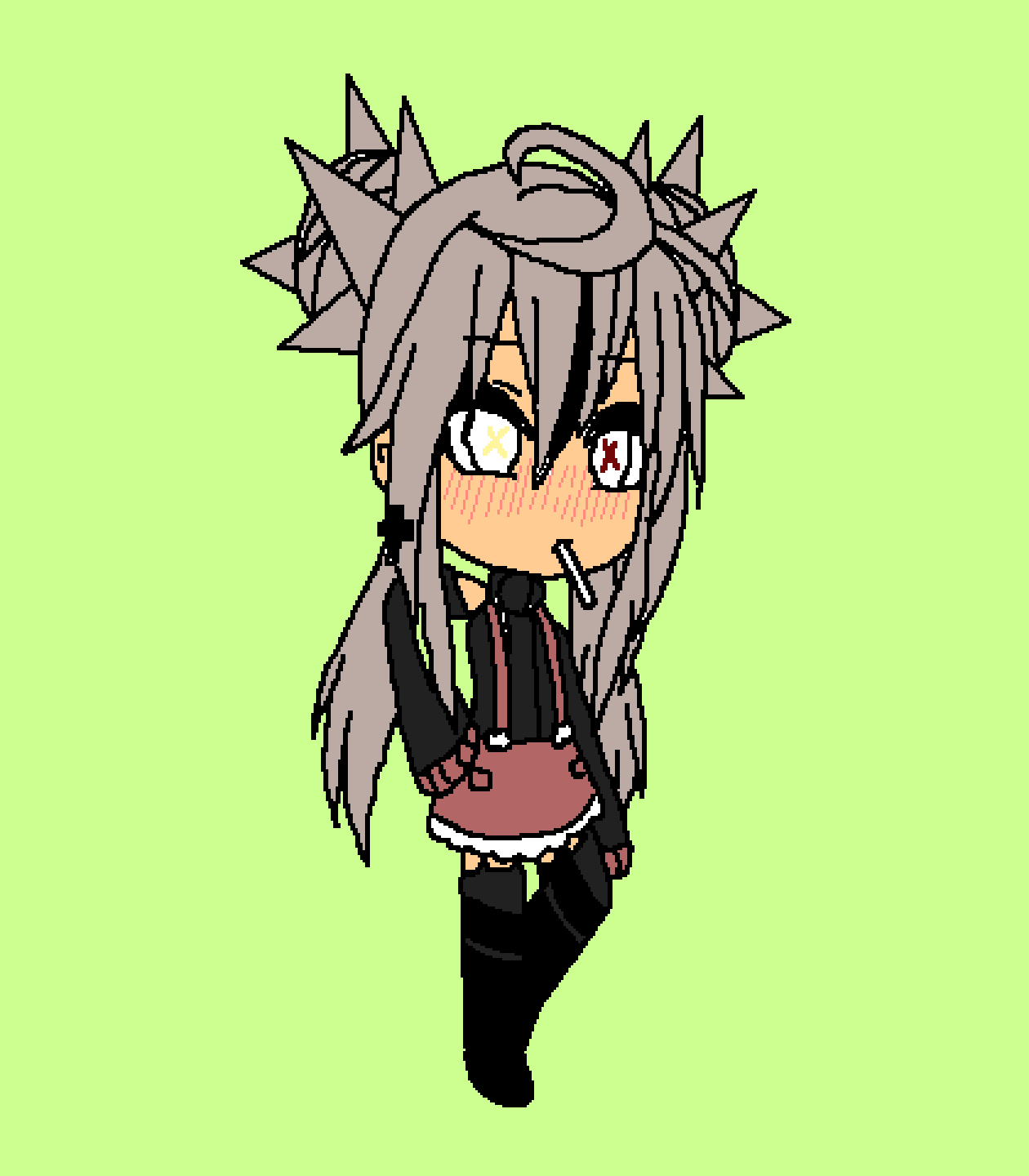 Pixilart - depressed gacha by esantiag