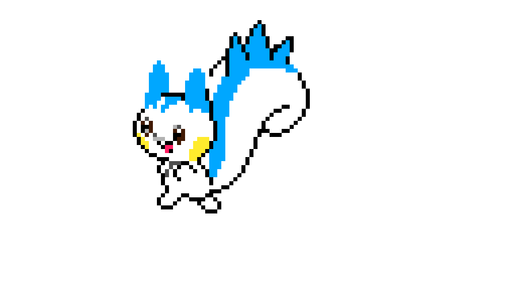 Pixilart - Pokemon - Pachirisu by SongDrawn