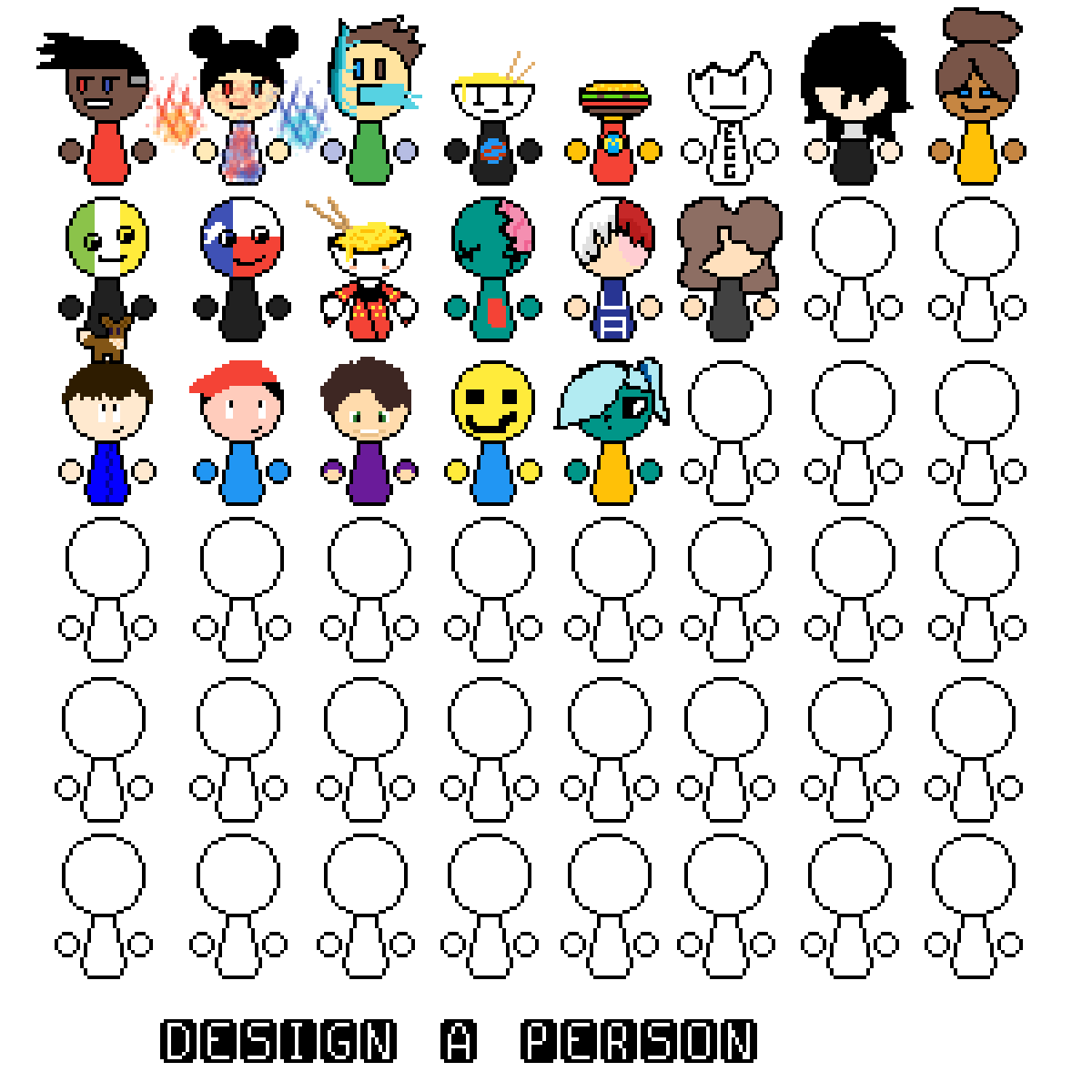 Editing add oc - Free online pixel art drawing tool - Pixilart