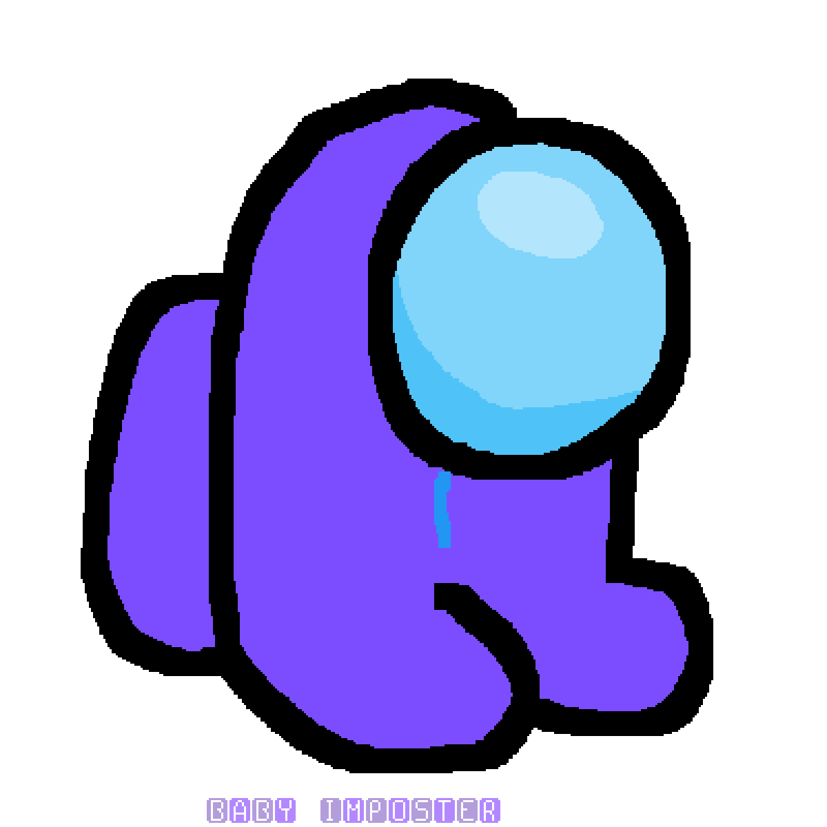 Editing Sad among us - Free online pixel art drawing tool - Pixilart