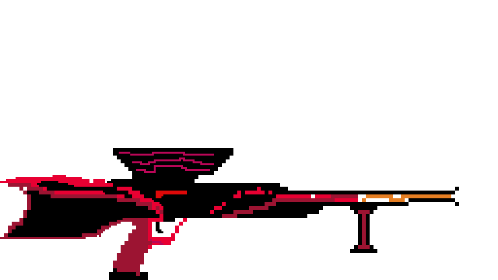 Editing Attempt at sniper rifle - Free online pixel art drawing tool ...
