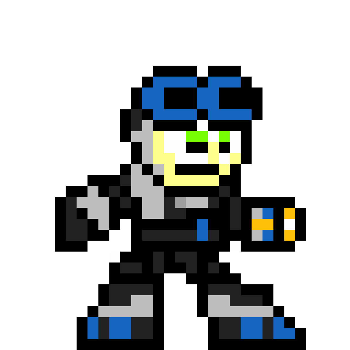 Pixilart - Mighty NO 9 by LightModeIsBad