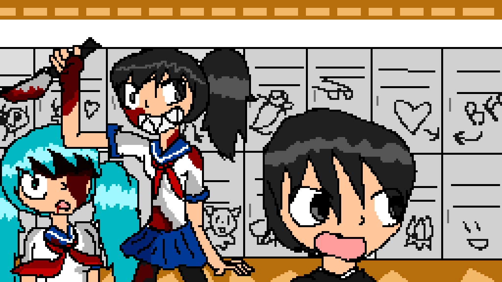 Editing Yandere Chan (Yandere Simulator) - Free online pixel art ...