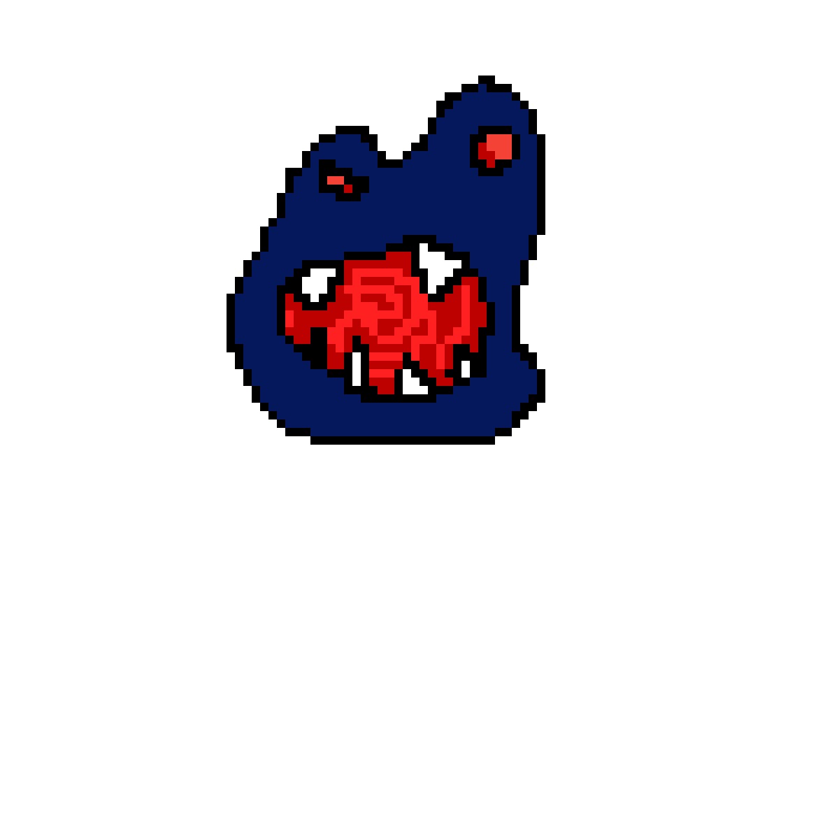 Editing slime monster - Free online pixel art drawing tool - Pixilart