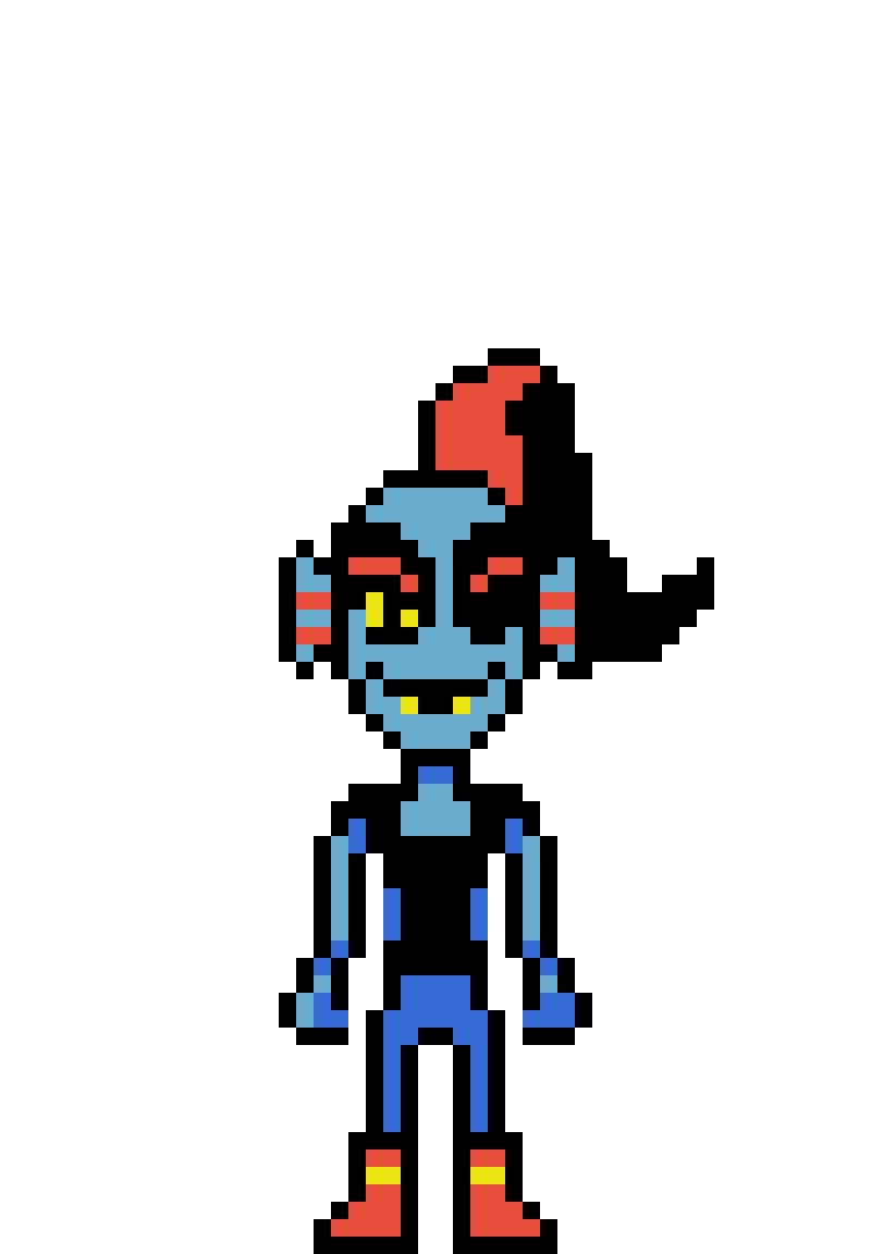 Pixilart - Undyne (UnderTale) by Logans-art