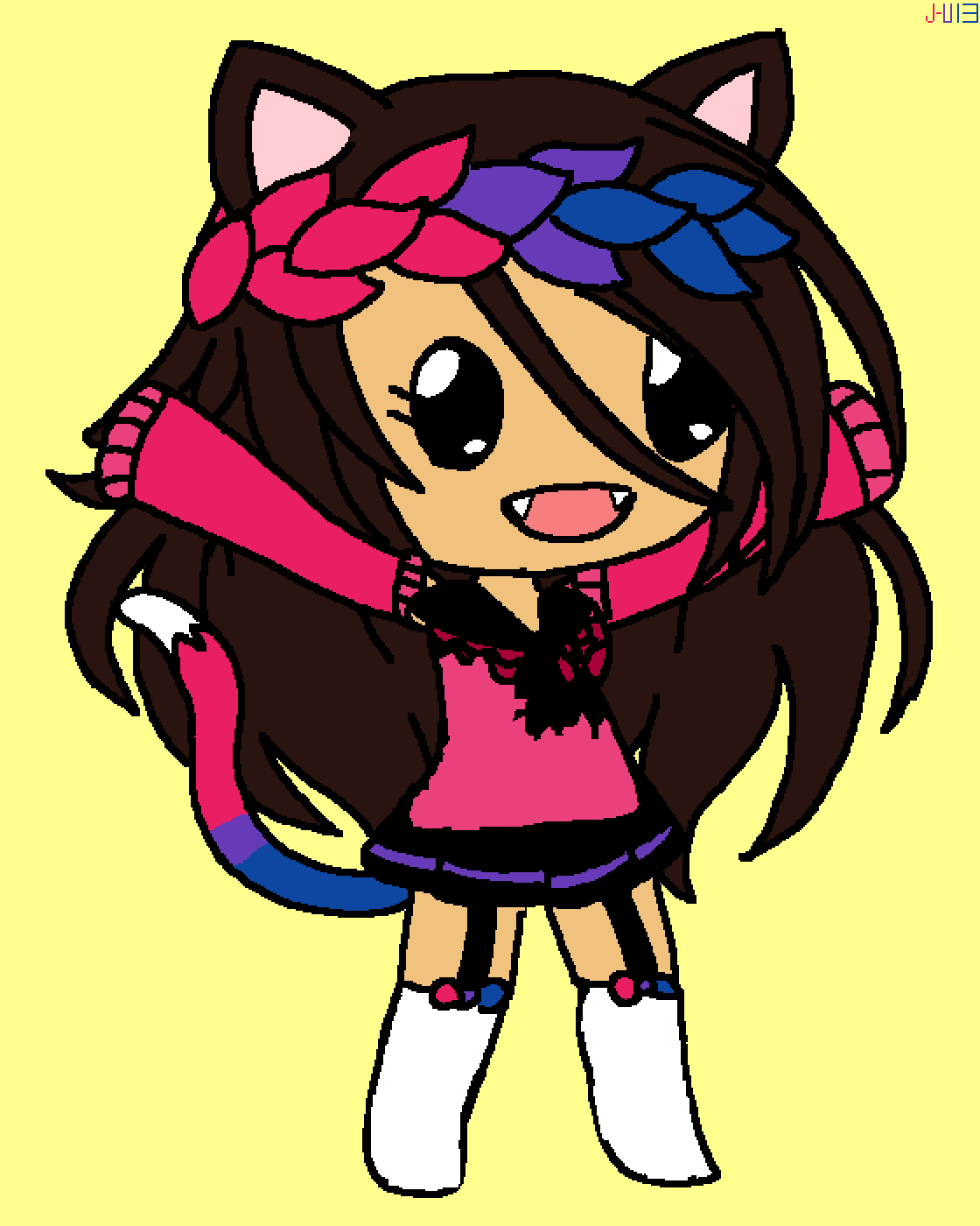 Editing gacha life - Free online pixel art drawing tool - Pixilart