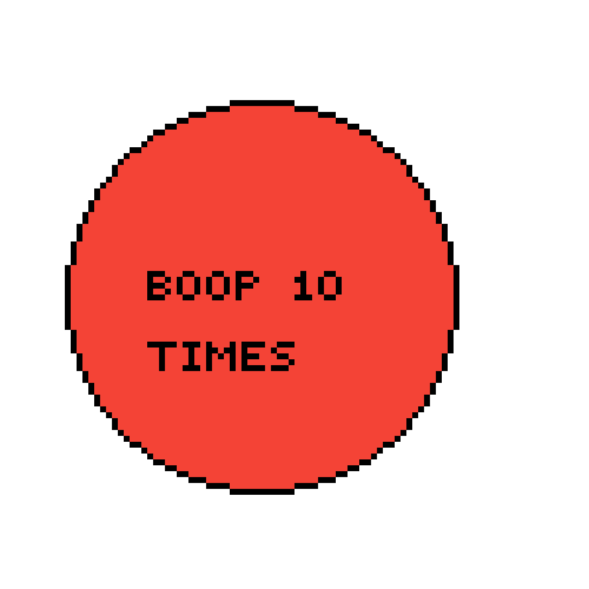 Pixilart - BOOP by dahakingboop