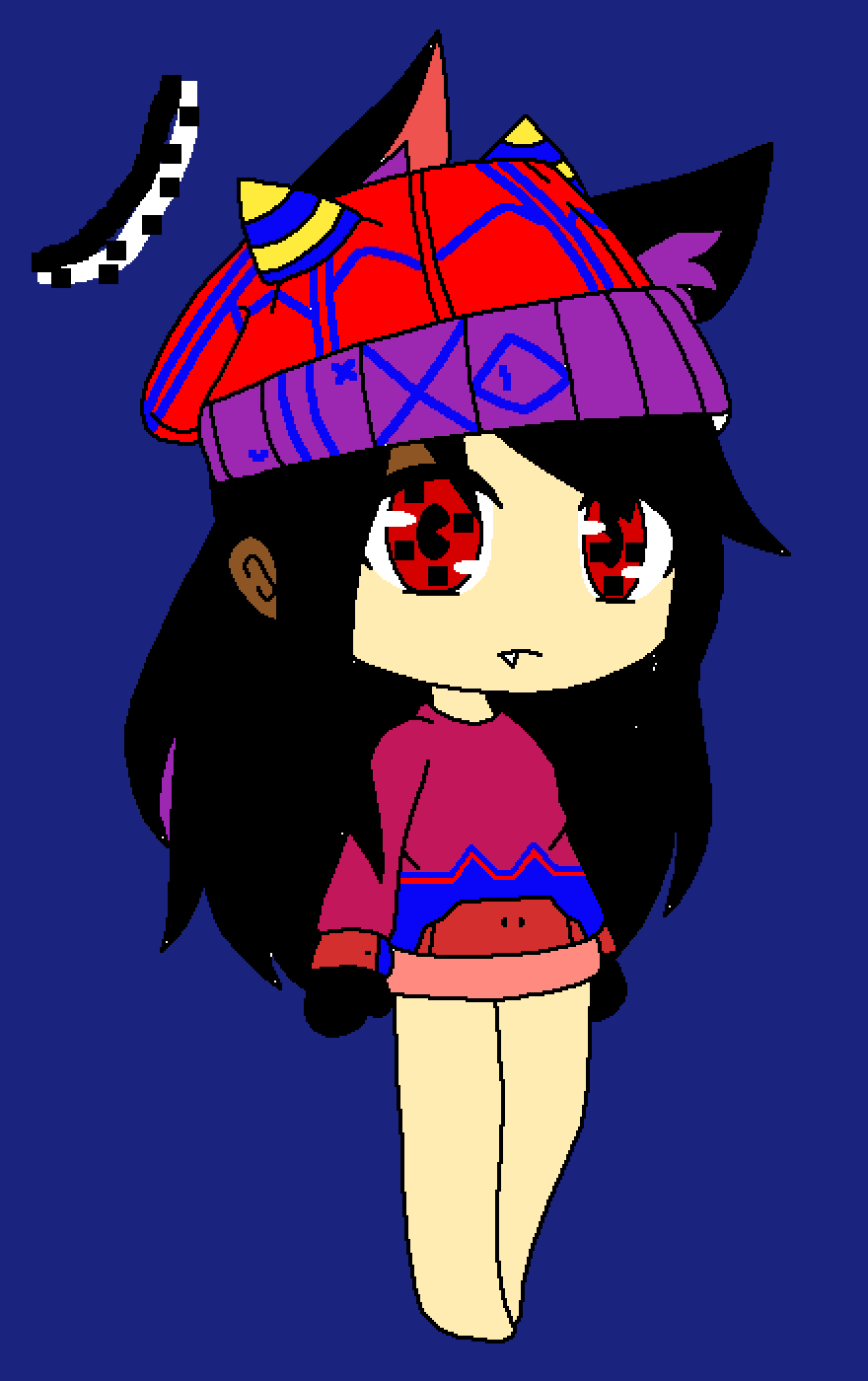 Pixilart - me Gacha Wolf Base by BraydenJBG