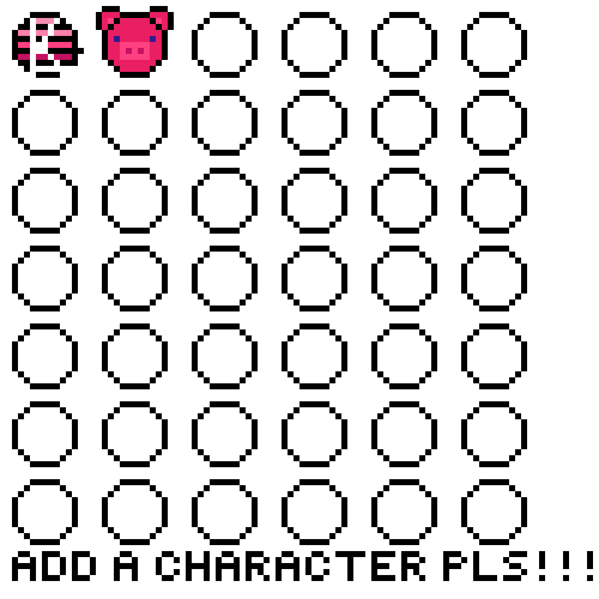 Editing Characters - Free online pixel art drawing tool - Pixilart