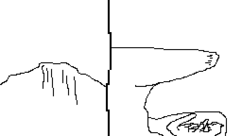 Pixilart - Cat falling base by kkww1010