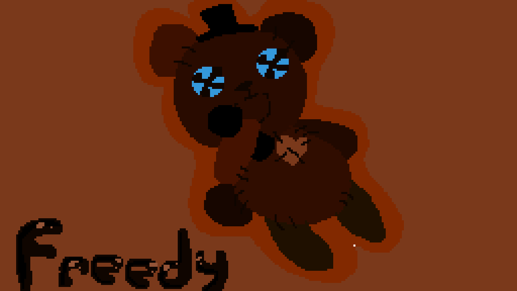 Pixilart - Freedy Toy by PrettyLittleArt