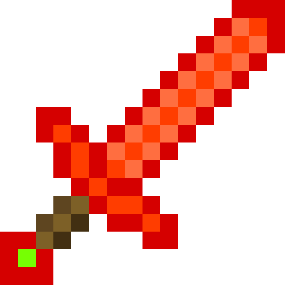 Editing Minecraft Fire Sword - Free online pixel art drawing tool ...